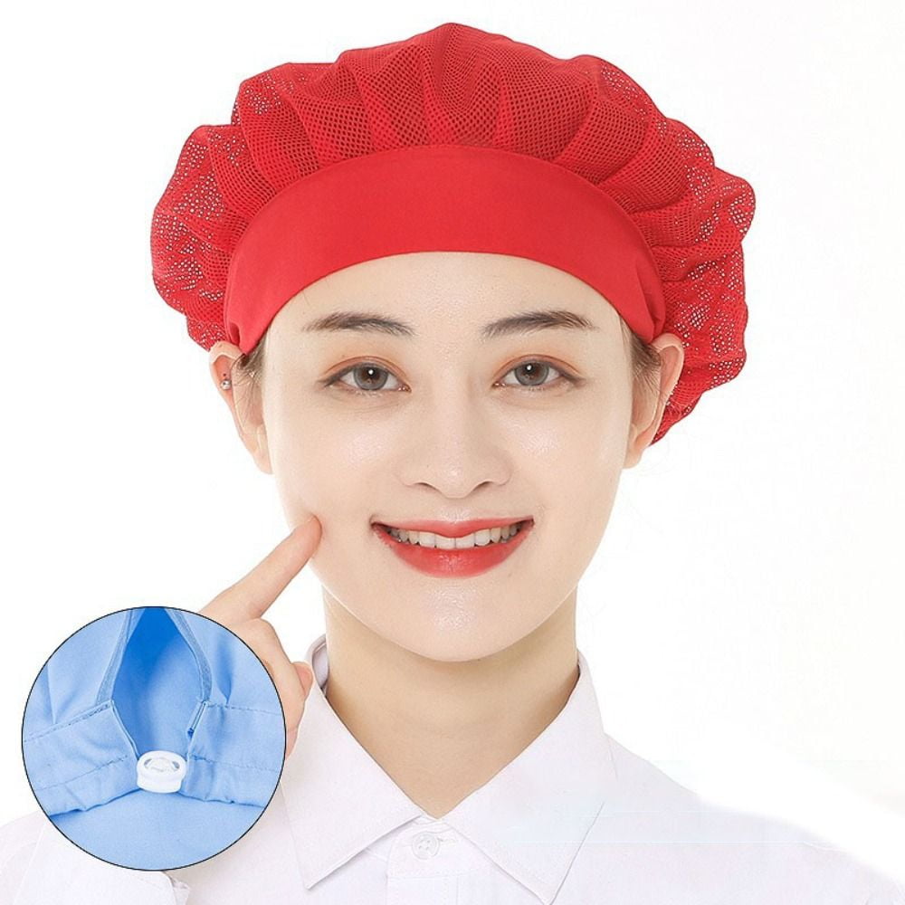 Canteen Catering Food Service Smoke-proof Dust Mesh Work Wear ...