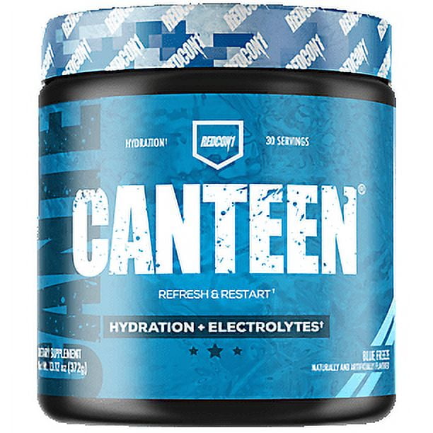 Canteen Hydration + Electrolytes - Blue Freeze (13.12 oz. / 30 Servings ...