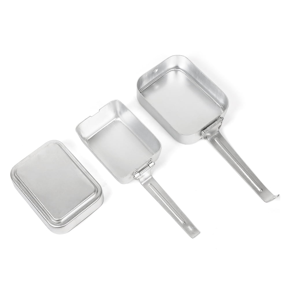 Canteen,Kit Cookware Set Mess Tin Container With Lid Cookware Set Lunch ...