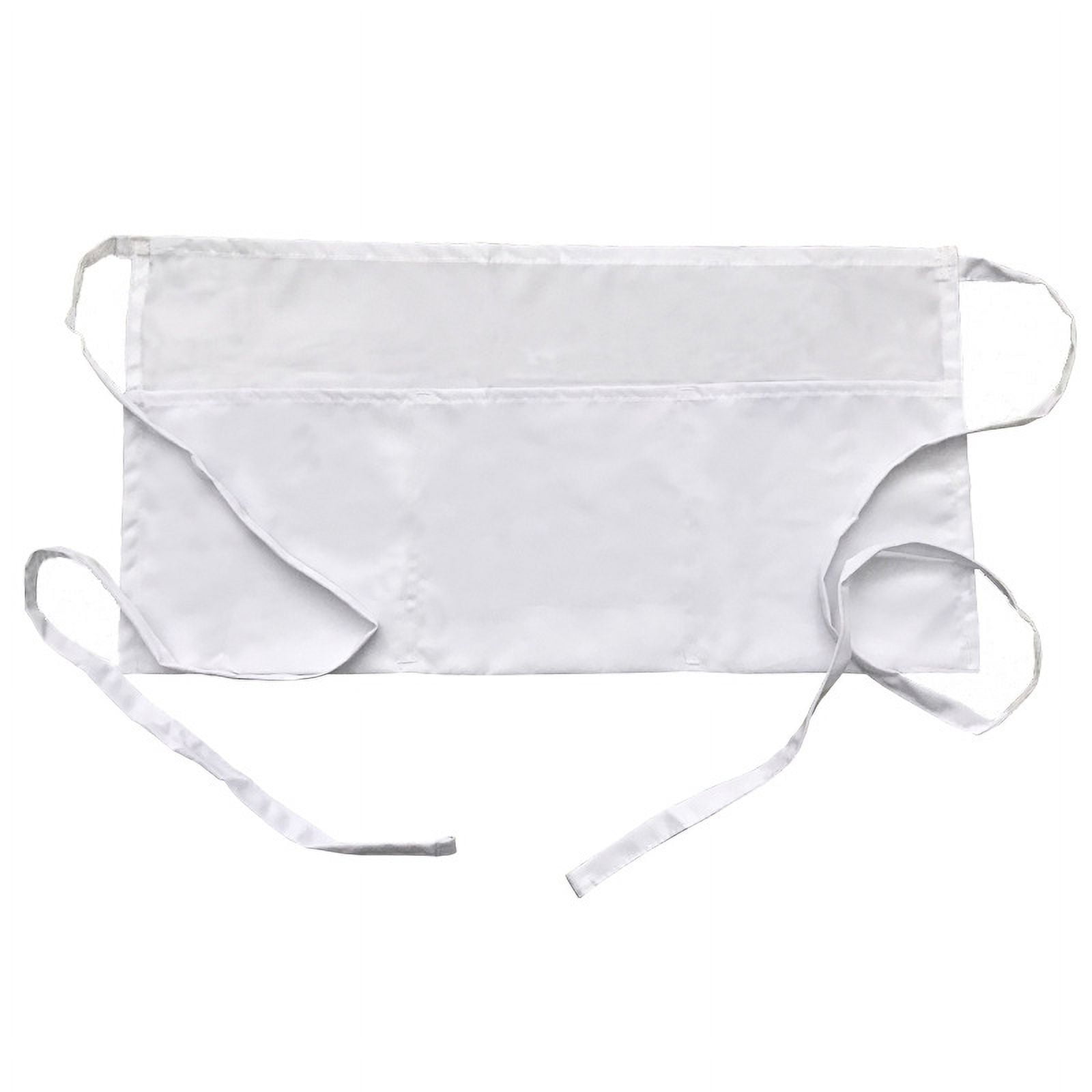 Canteen Server Apron Waist Apron Waitress Apron with Pocket Short Waist ...