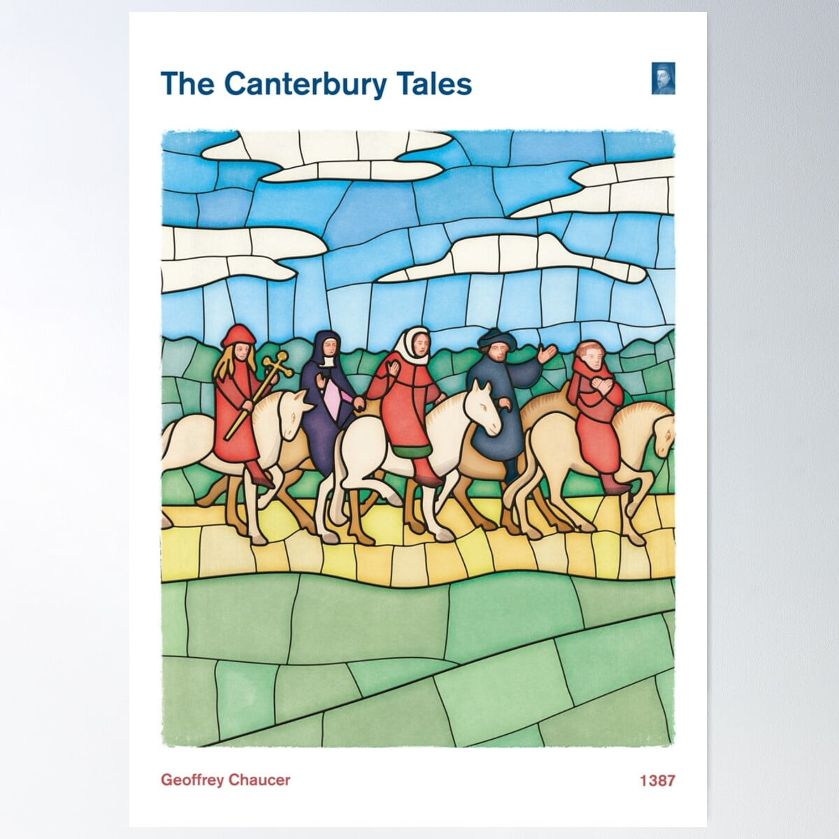 The Canterbury Tales - Geoffrey Chaucer Literary Art For Bibliophiles ...