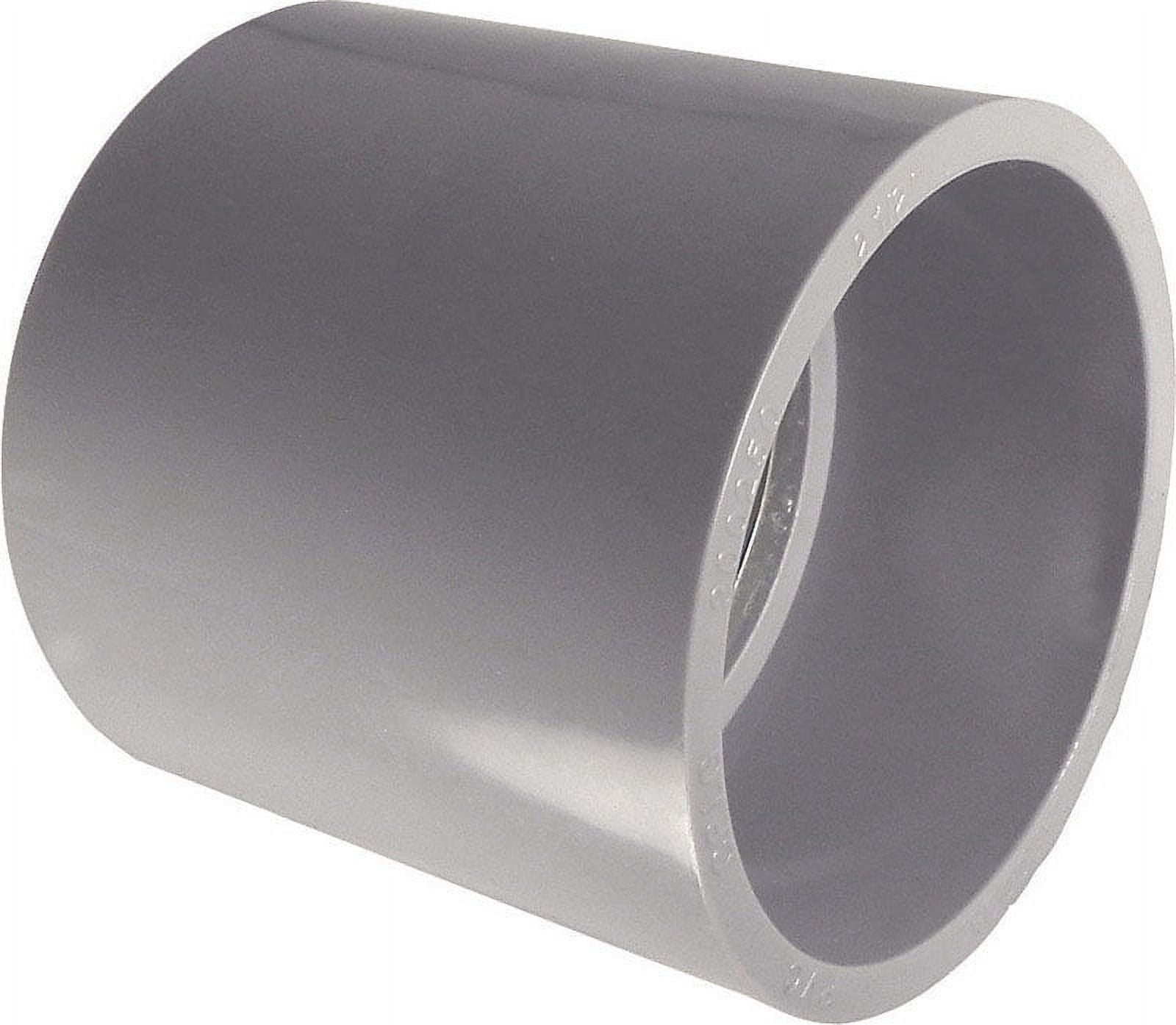Cantex Conduit Fitting Coupling, 1-1/4 in, Coupling, PVC, PVC Coated ...