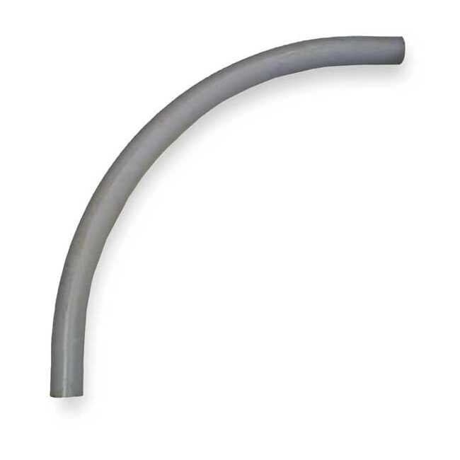 Cantex Conduit Fitting 90 Deg Elbow, 2-1/2 in, Glue, PVC, PVC Coated ...