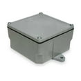 Cantex 5133713 Rigid PVC Molded Screw Cover Junction Box 12 Inch x 12 ...