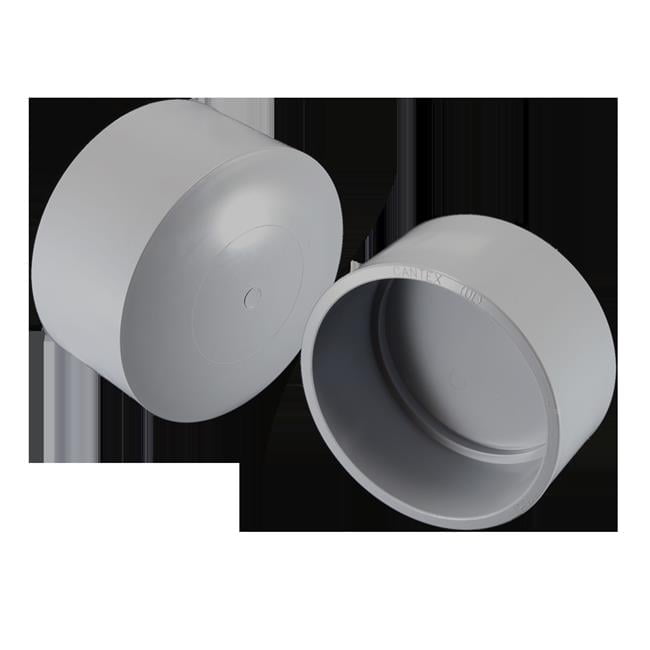 Cantex 5140039 3 in. PVC End Cap - Walmart.com