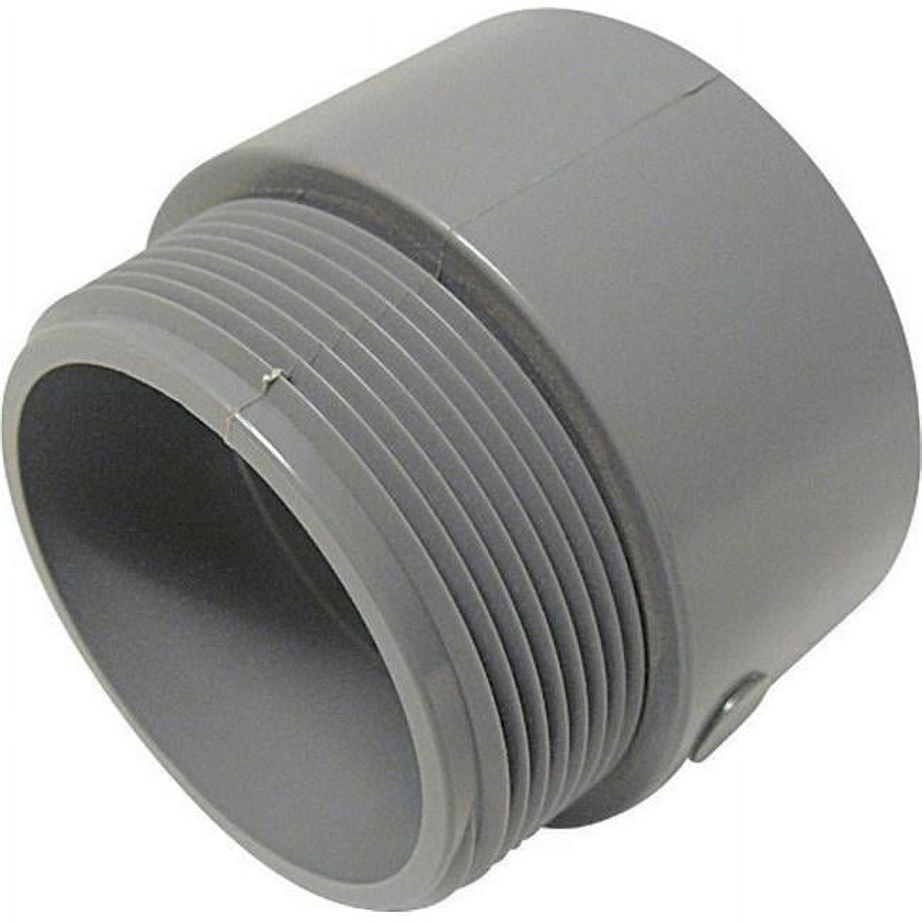 Cantex Conduit Adapter,PVC,Trade Size 3in 5140110 - Walmart.com