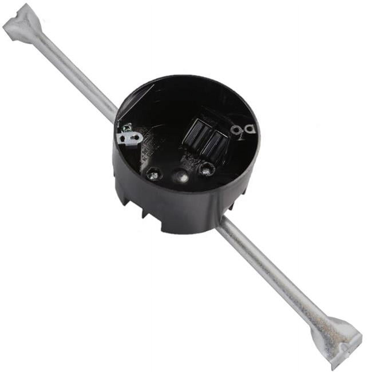 Cantex EZ Box New Work 20 cu in Round Polycarbonate Electrical Box w ...