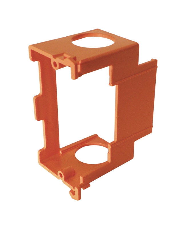 Cantex EZLVSB PVC 1 Gang Junction Box Orange - Walmart.com