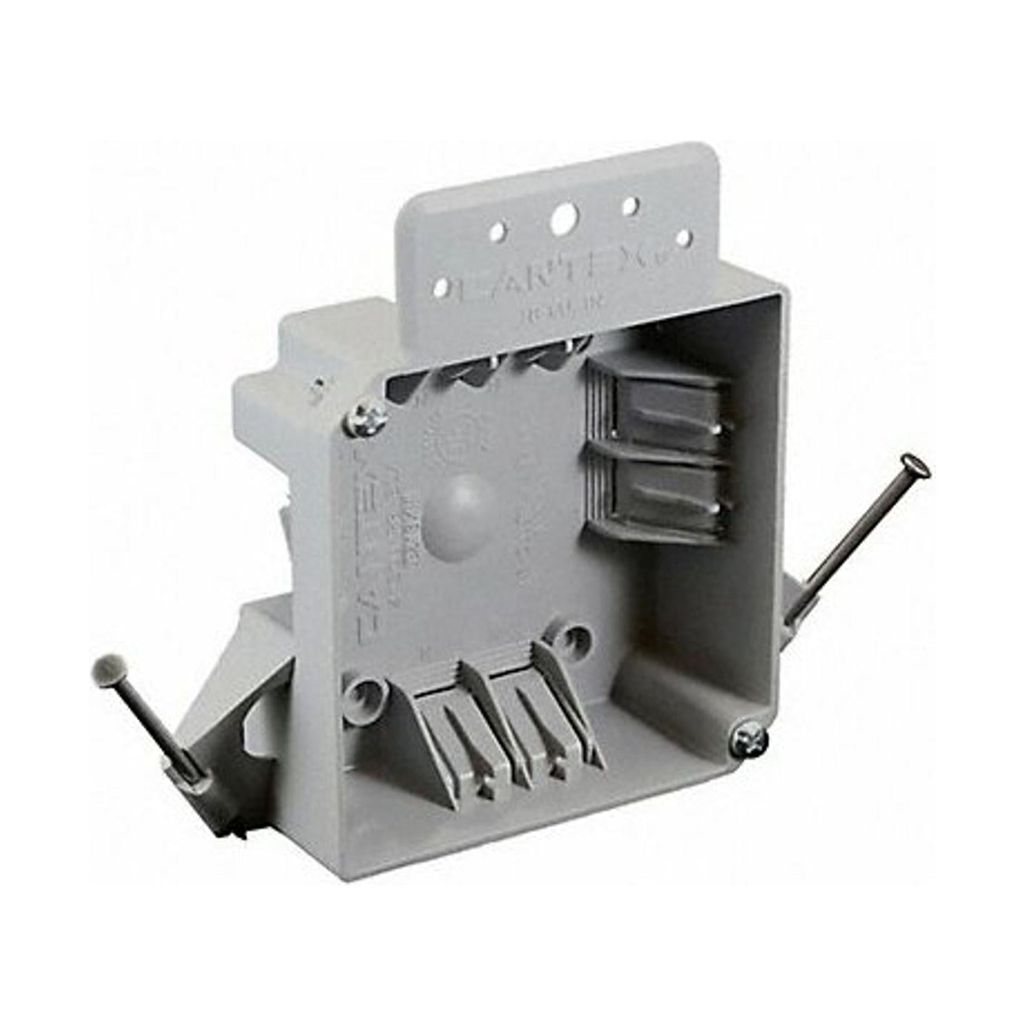 Cantex Electrical Box,4 in.,18 cu. in.,PVC EZ18XNR - Walmart.com