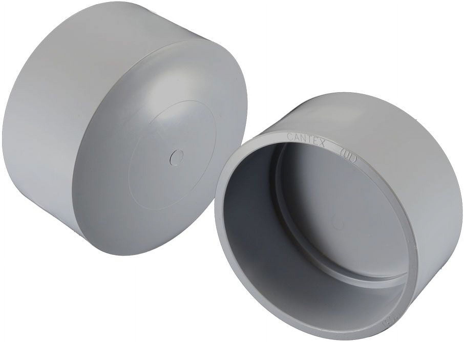 Cantex, Inc. 5140037, 2"", Rigid PVC, Dome Top, Conduit End Cap , 1 pc ...