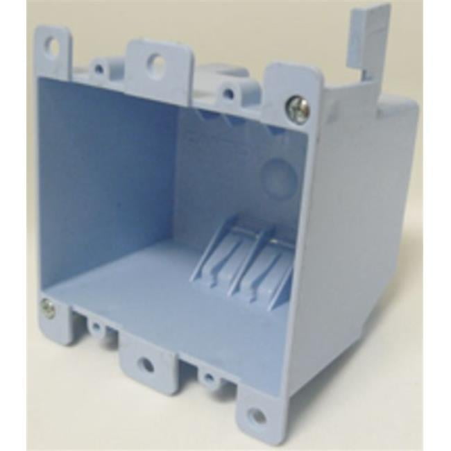 Cantex Industries EZ25DOR 25 cu. in. PVC 2 Gang Old Work Electrical EZ ...