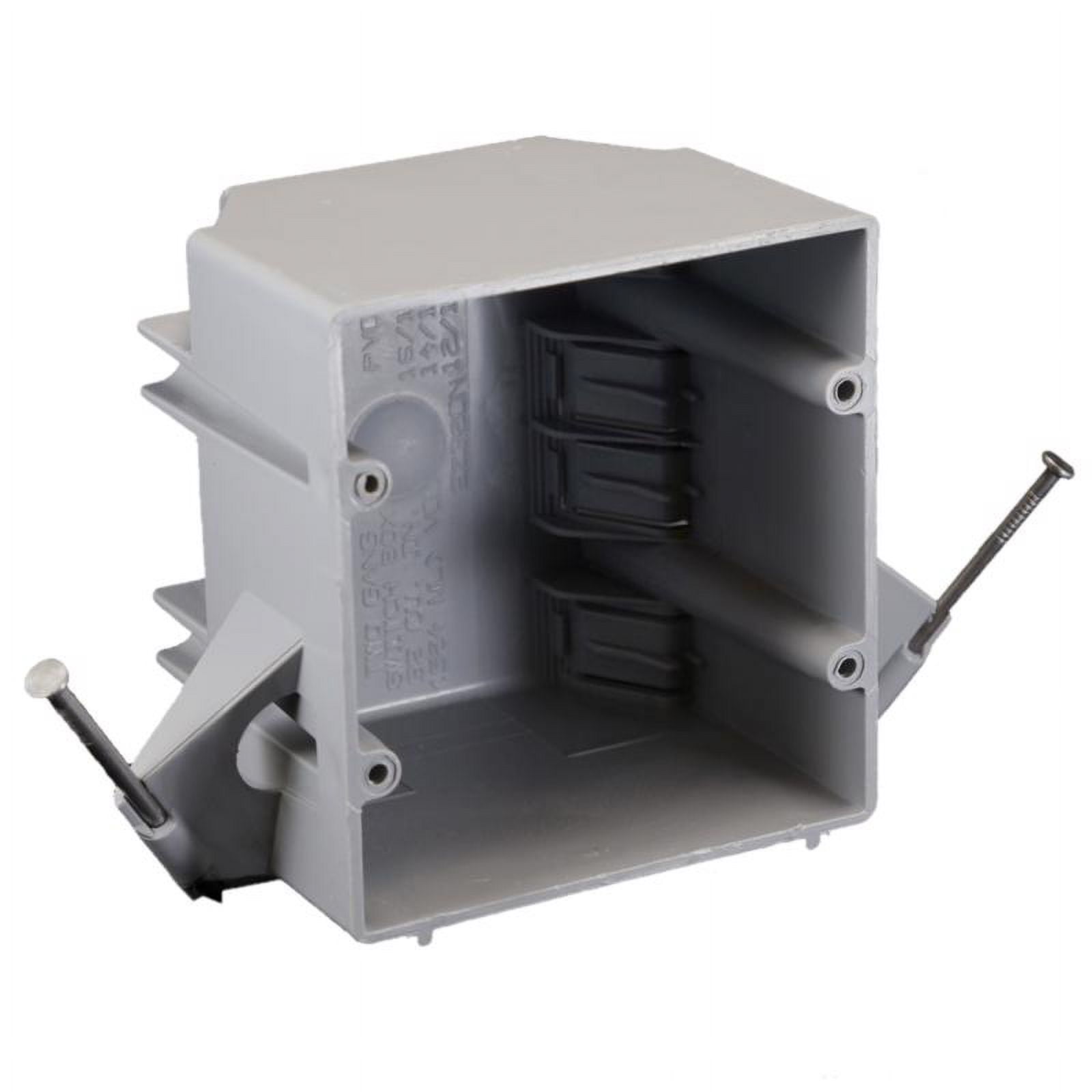 Cantex Electrical Box,2 Gang,32 cu. in.,PVC EZ32DNR - Walmart.com