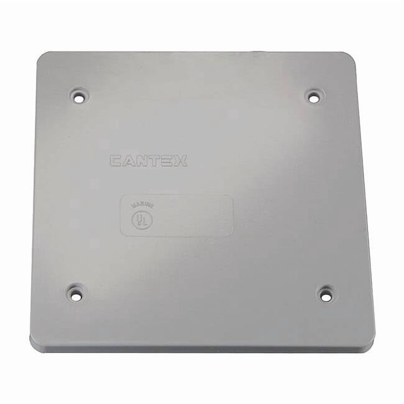 Cantex PVC 2 gang Outlet Box Gray - Walmart.com