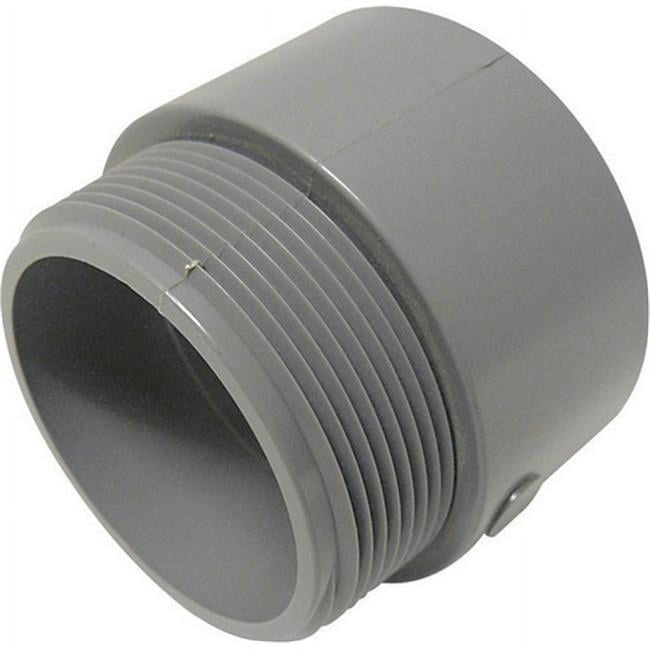 Cantex Pvc Male Terminal Adapter Threaded 2 1 2 Ul Schedule 40