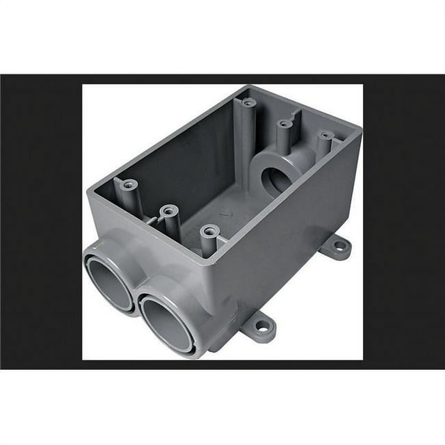 Cantex Weatherproof Box,1/2 in Hub,PVC 5133544 - Walmart.com