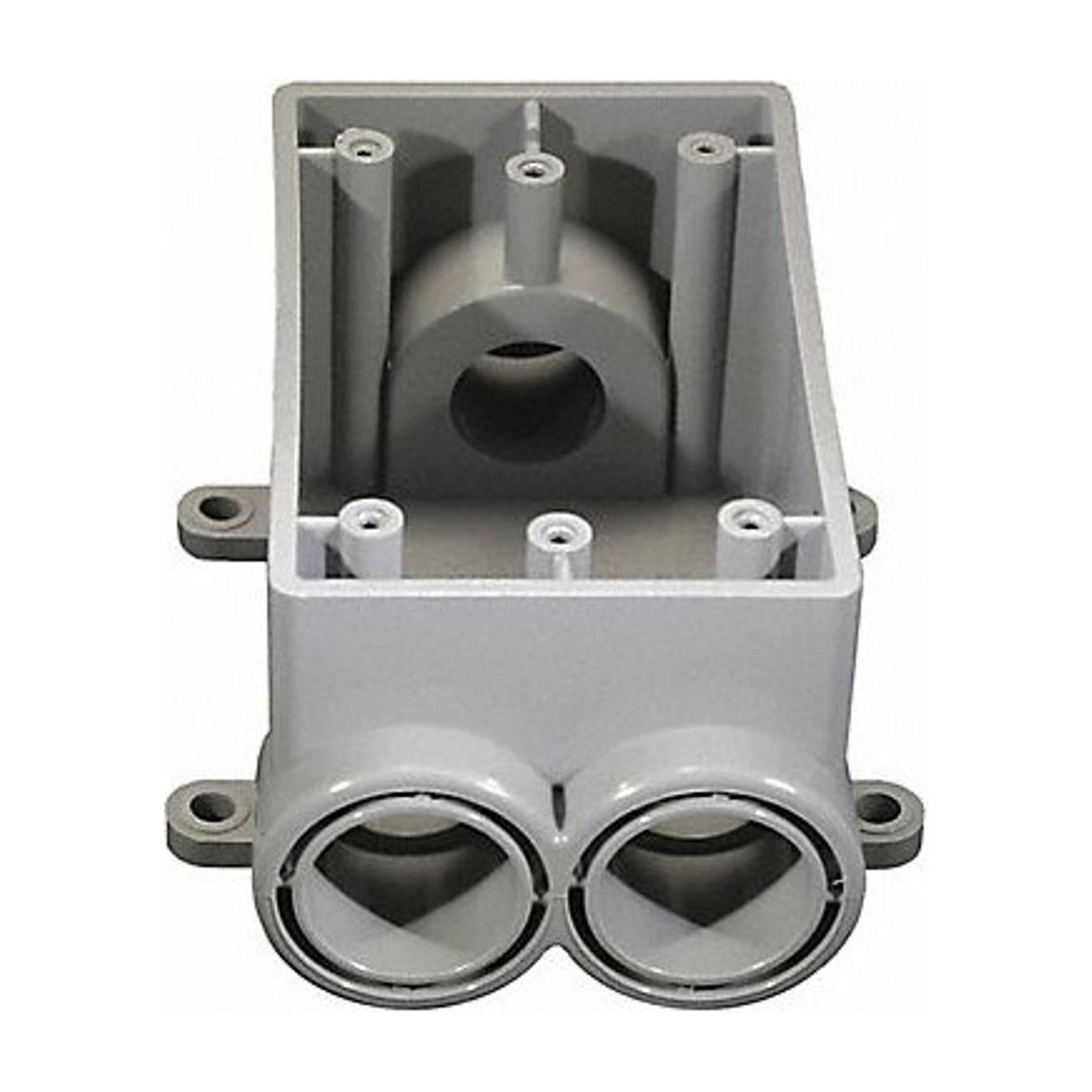 Cantex Weatherproof Box,1Gang,3 Inlet,PVC 5133546 - Walmart.com