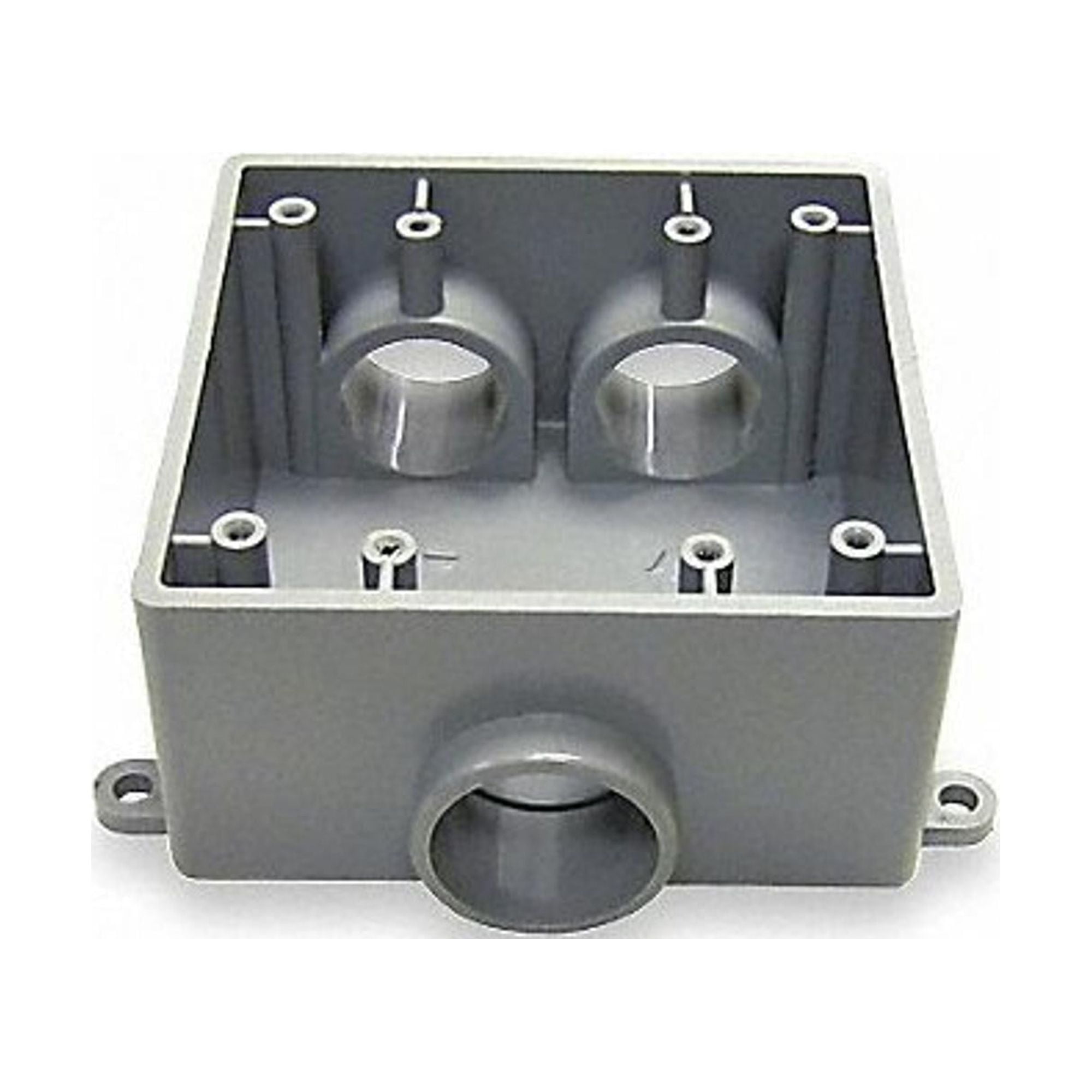 Cantex Weatherproof Box,3Inlet,1 in Hub,PVC 5133402 - Walmart Business ...