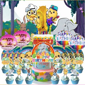 Canticos Birthday Plates Supplies Decorations Decor Backdrop Banner ...