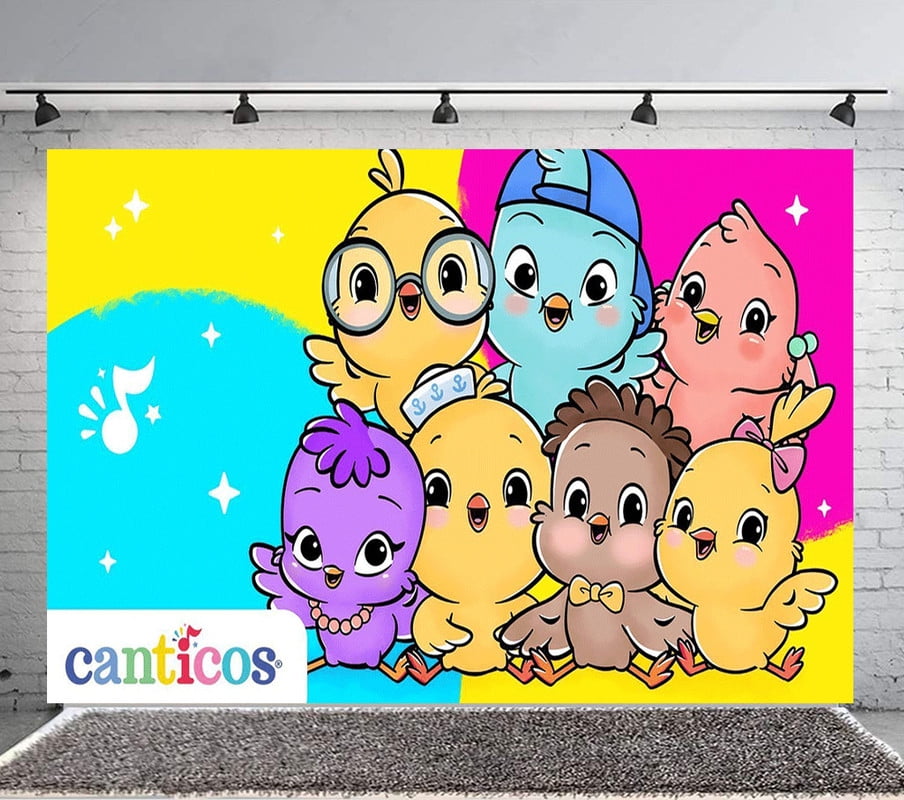 Canticos Backdrop Banner Party Supplies Poster Movie Theme Background ...