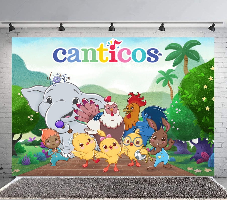 Canticos Backdrop Banner Party Supplies Poster Movie Theme Background ...