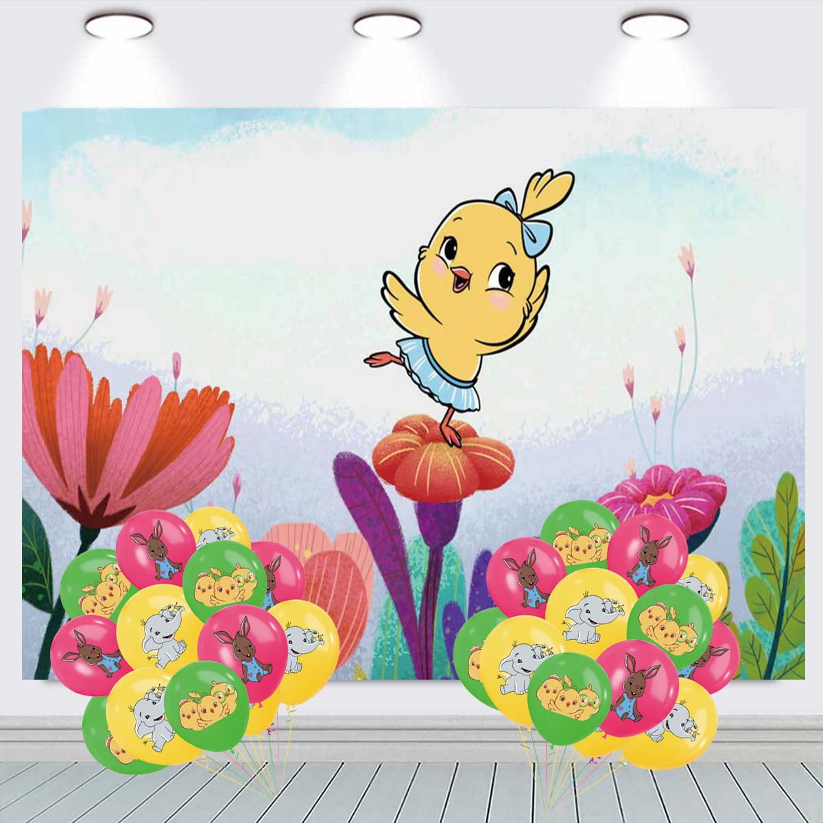 Canticos Banner Wall Decor Party Decorations Balloons Taspestry ...