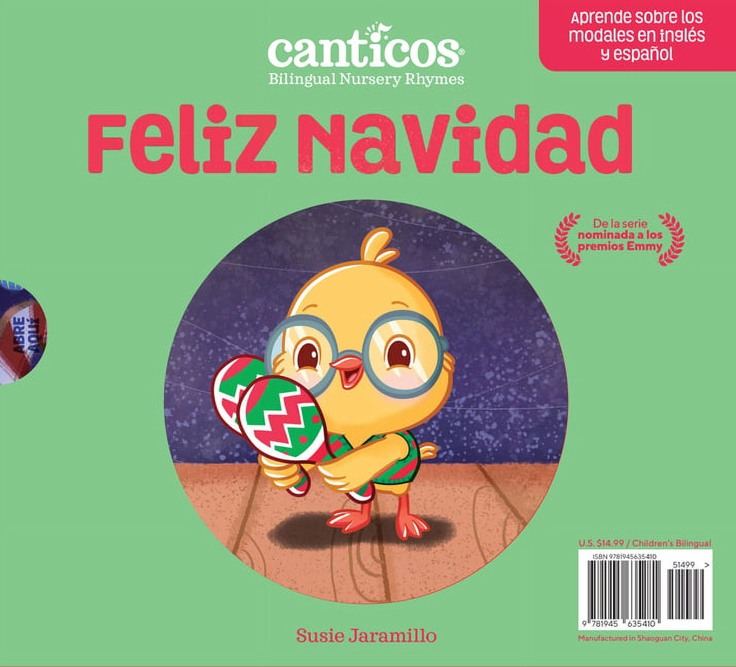 Canticos Bilingual Nursery Rhymes: Canticos Jingle Bells / Navidad ...
