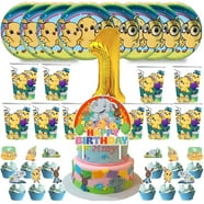 Canticos Birthday Plates Supplies Decorations Decor Backdrop Banner ...