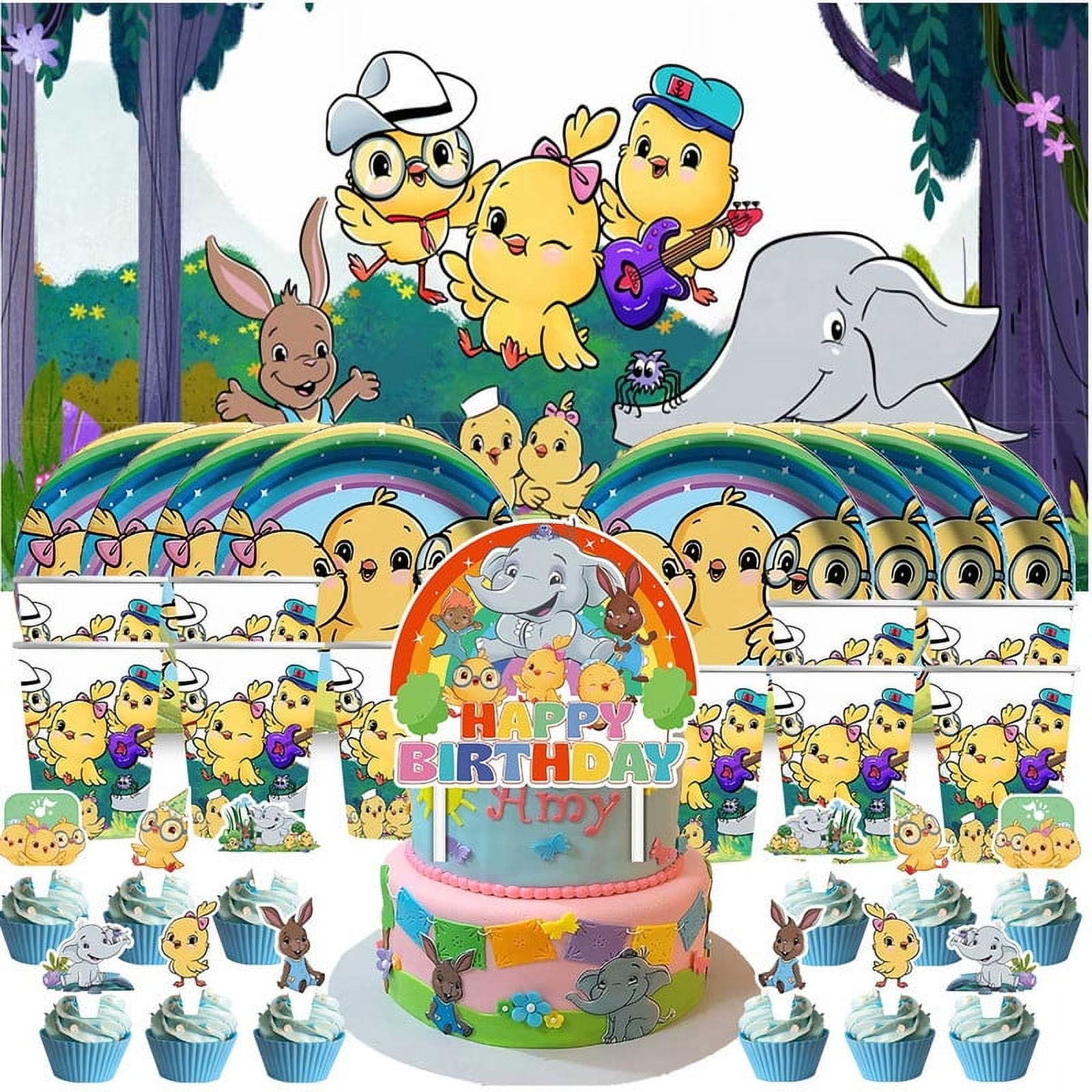 Canticos Birthday Cups Party Supplies Decor Backdrop Plates Fans ...