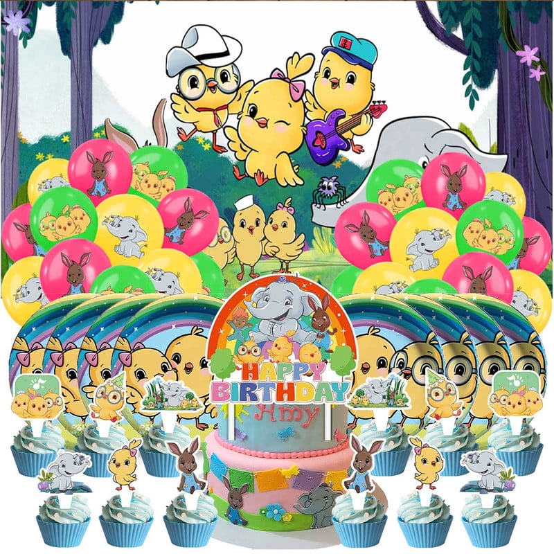 Canticos Party Decorations Plates Tableware Banner Backdrop Balloons ...