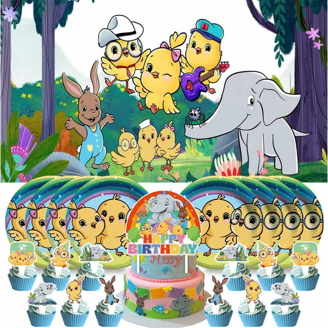 Canticos Party Supplies Birthday Decorations Plates Banner Kids Cake ...