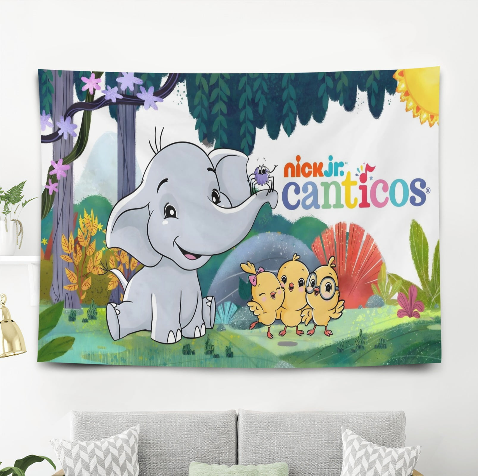 Canticos-Theme Anti-pilling Tapestry Gift Wall Hanging Backdrop for ...