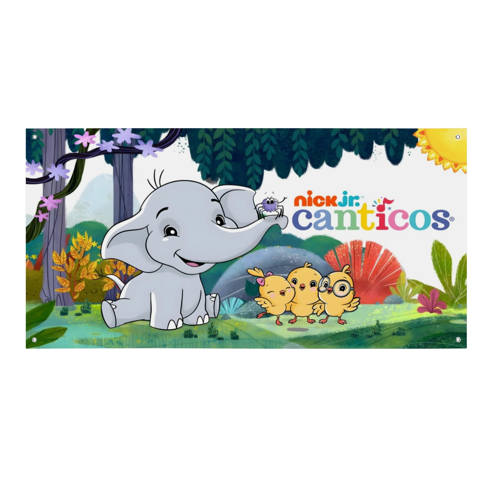 Canticos-Theme Backdrops Banner Birthday Party Decor Supplies ...