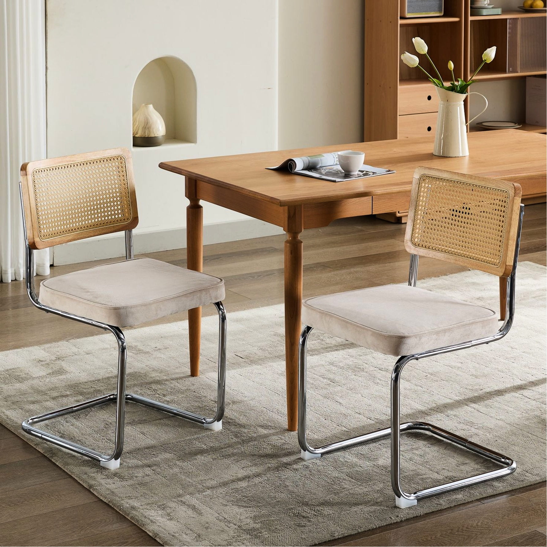 Cantilever Design with Rich - Textured Rattan - Dining in Leisure ...