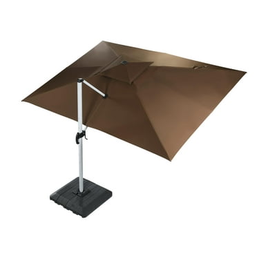 Uforic 13FT Outdoor Double-Sided Patio Umbrellas with 36 LED Lights ...