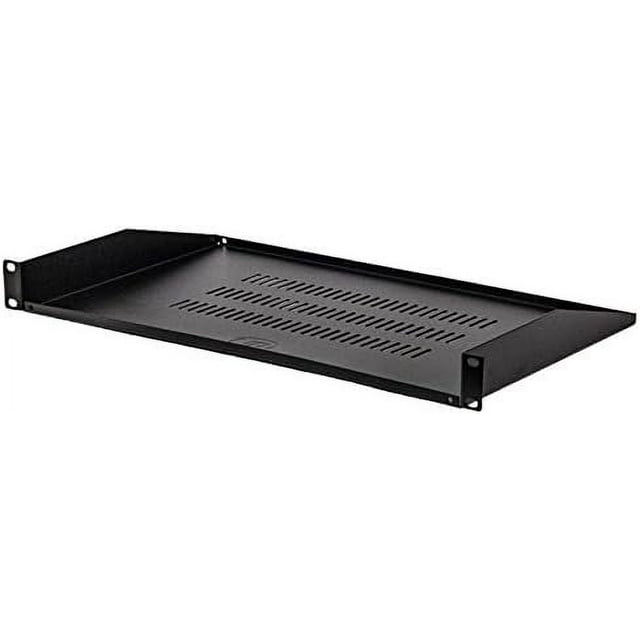Cantilever Server Shelf Vented Shelves Rack Mount 19 Inch 1U Black 10.5 ...