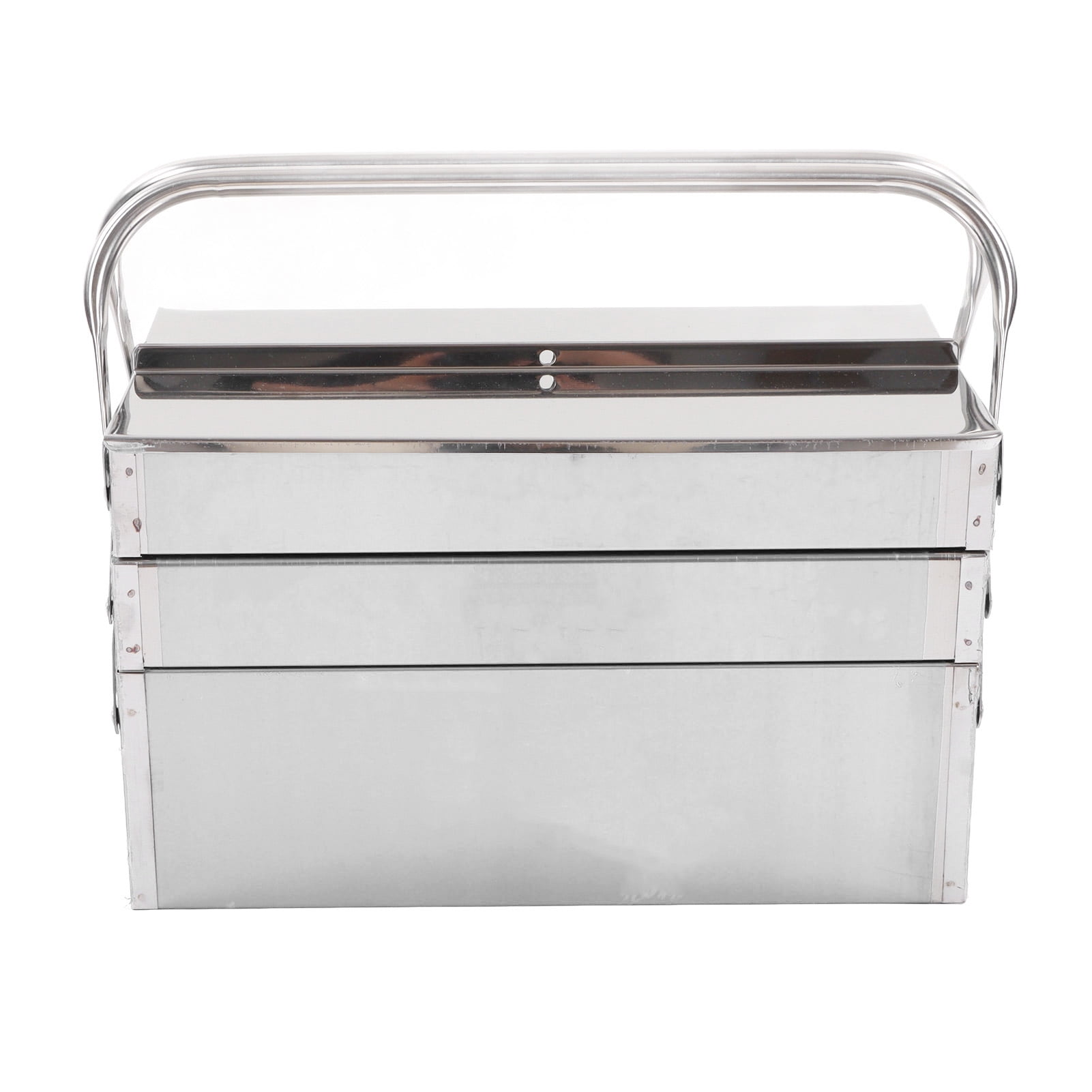 Cantilever Tool Box Metal Folding Portable Auto Maintenance Storage ...