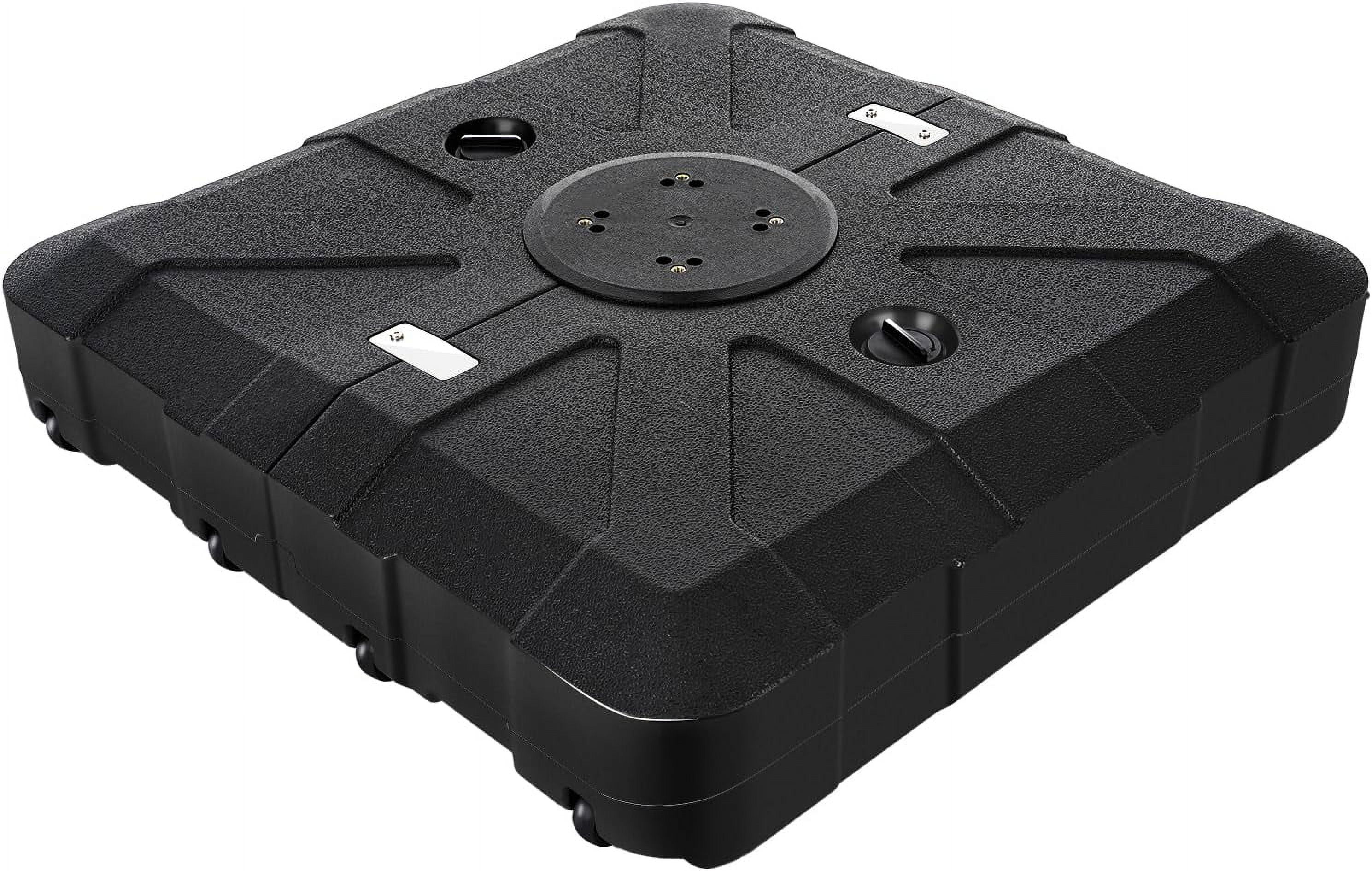 Cantilever Umbrella Base 253lb-363lb, Heavy-Duty Rolling Outdoor ...