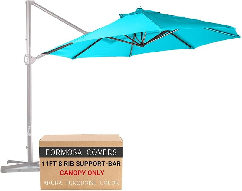 Cantilever Umbrella Replacement Canopy TOP ONLY for 11 Foot 8 Rib ...