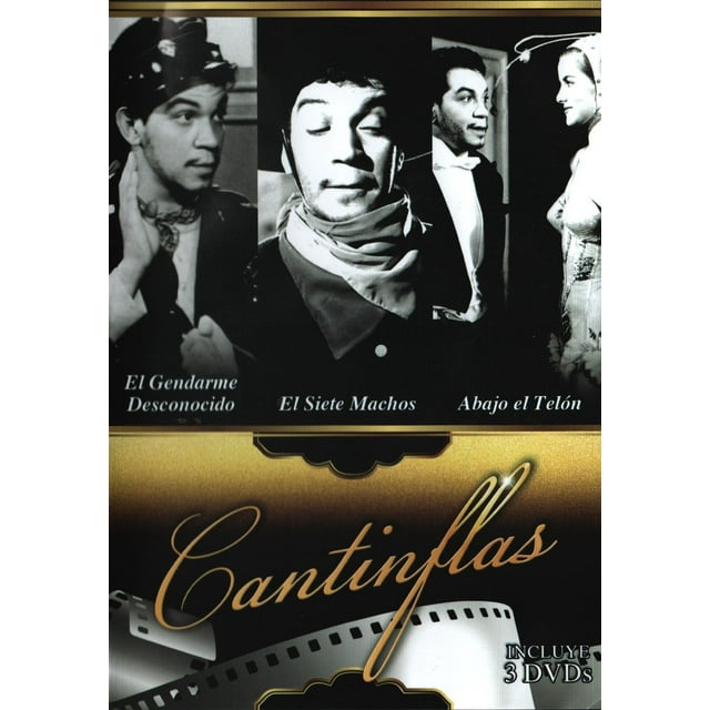 Cantinflas Mario Moreno Three Spanish Movie DVD Set El Gendarme ...