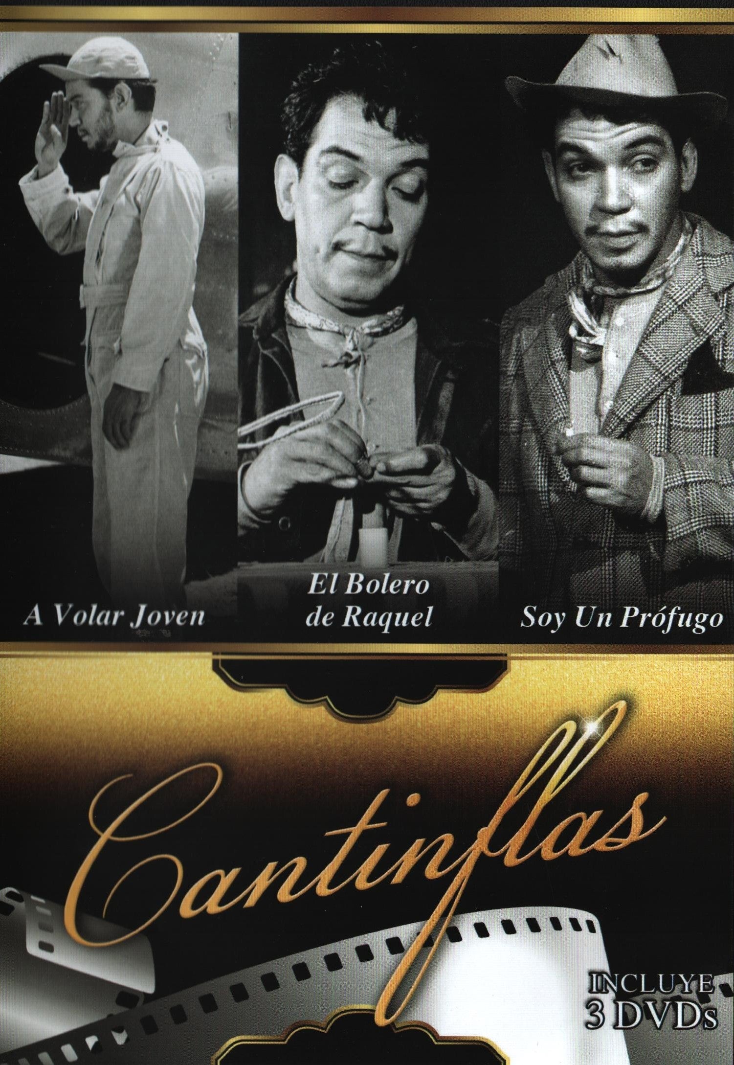 Cantinflas Mario Moreno Three Spanish Movies DVD Set A Volar Joven, El ...