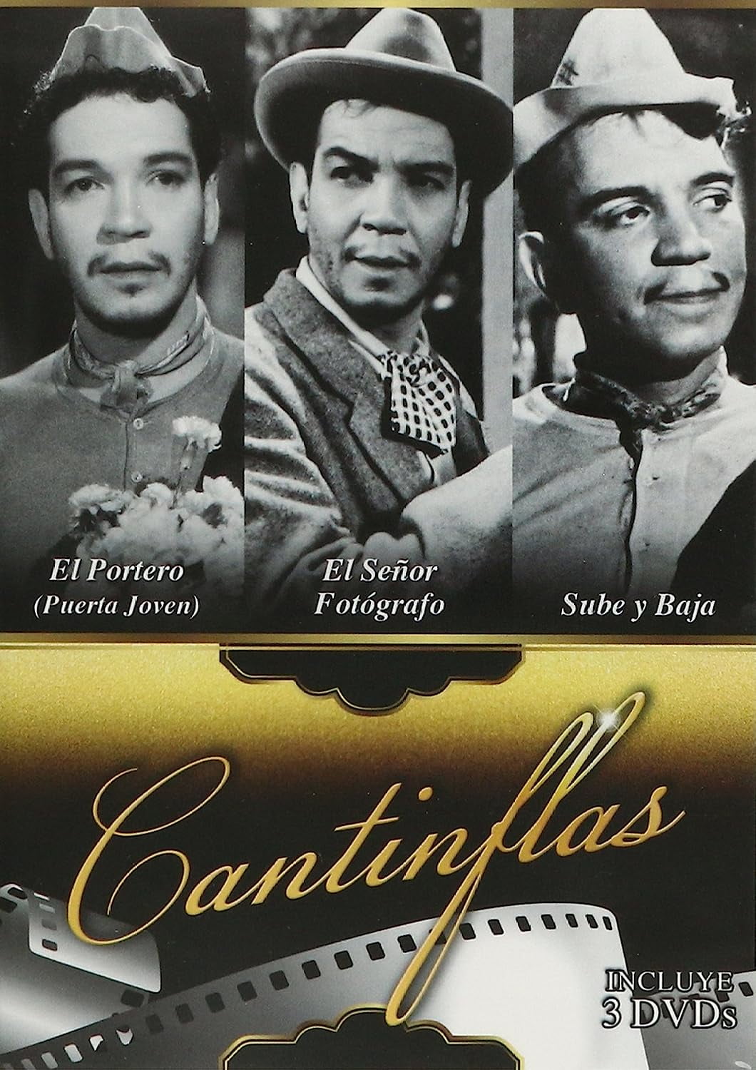Cantinflas Mario Moreno Three Spanish Movies DVD Set El Portero, El ...