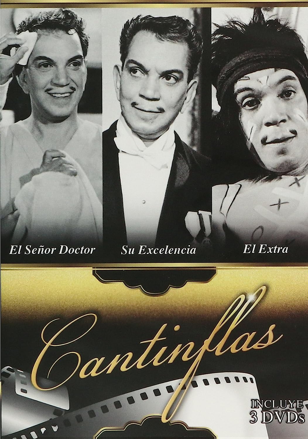 Cantinflas Mario Moreno Three Spanish Movies DVD Set El Senor Doctor ...