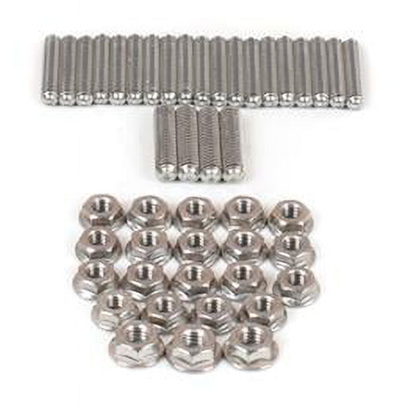 Canton 22-360 Oil Pan Stud - Hex Nuts - Stainless - Natural - Ford V8 ...
