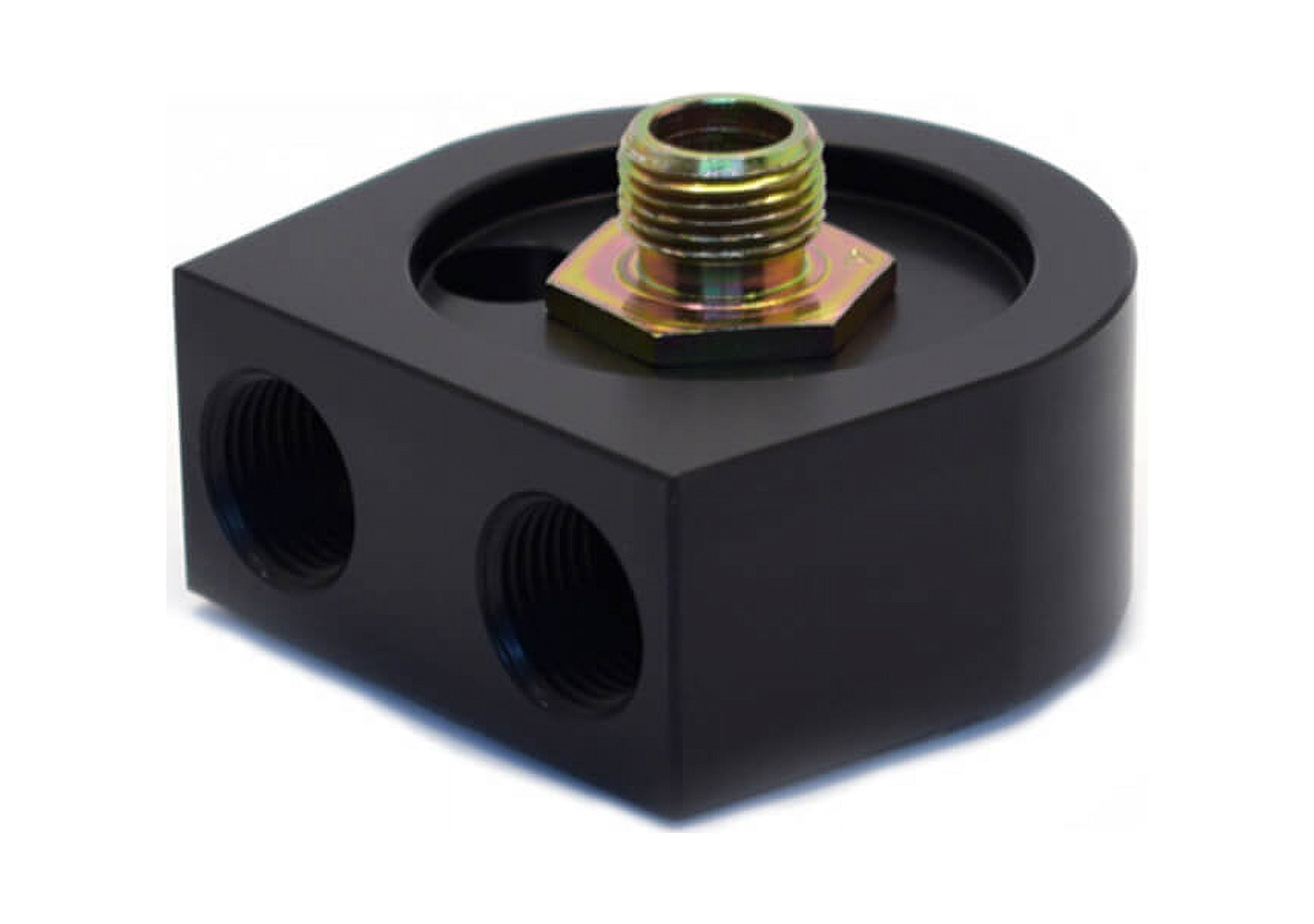 Canton 22-546 Aluminum Oil Cooler Adapter Univ Sandwich Style 13/16 -16 ...