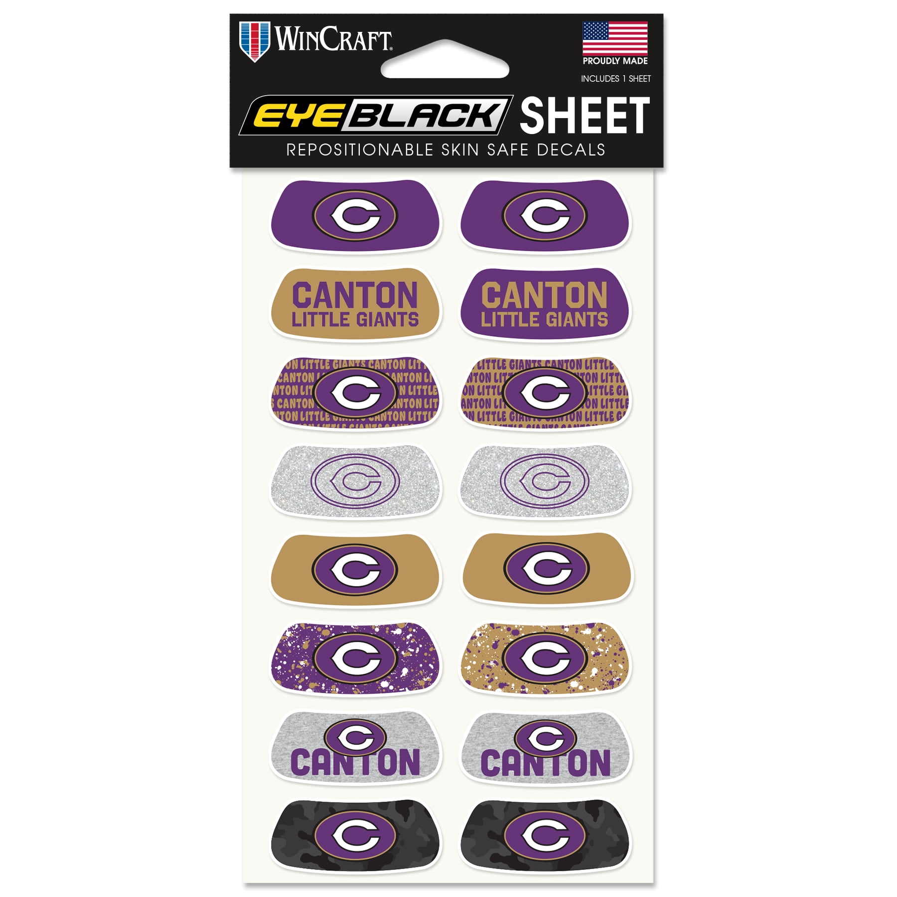 Canton High School 8 Pack Eye Black - Walmart Business Supplies