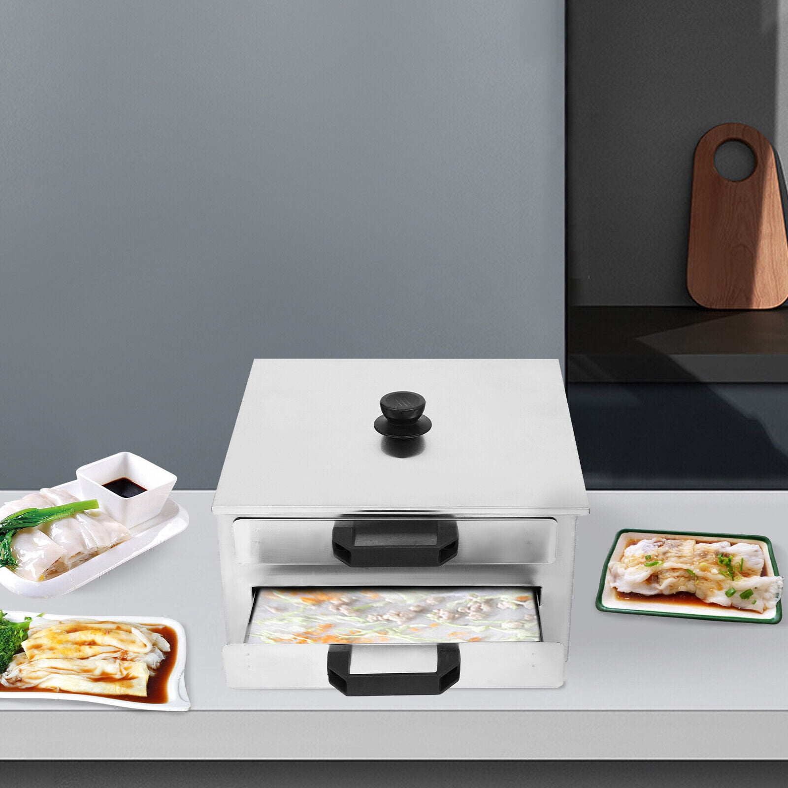 Cantonese Rice Noodle Rolls Machine, Chinese 304 Stainless Steel ...