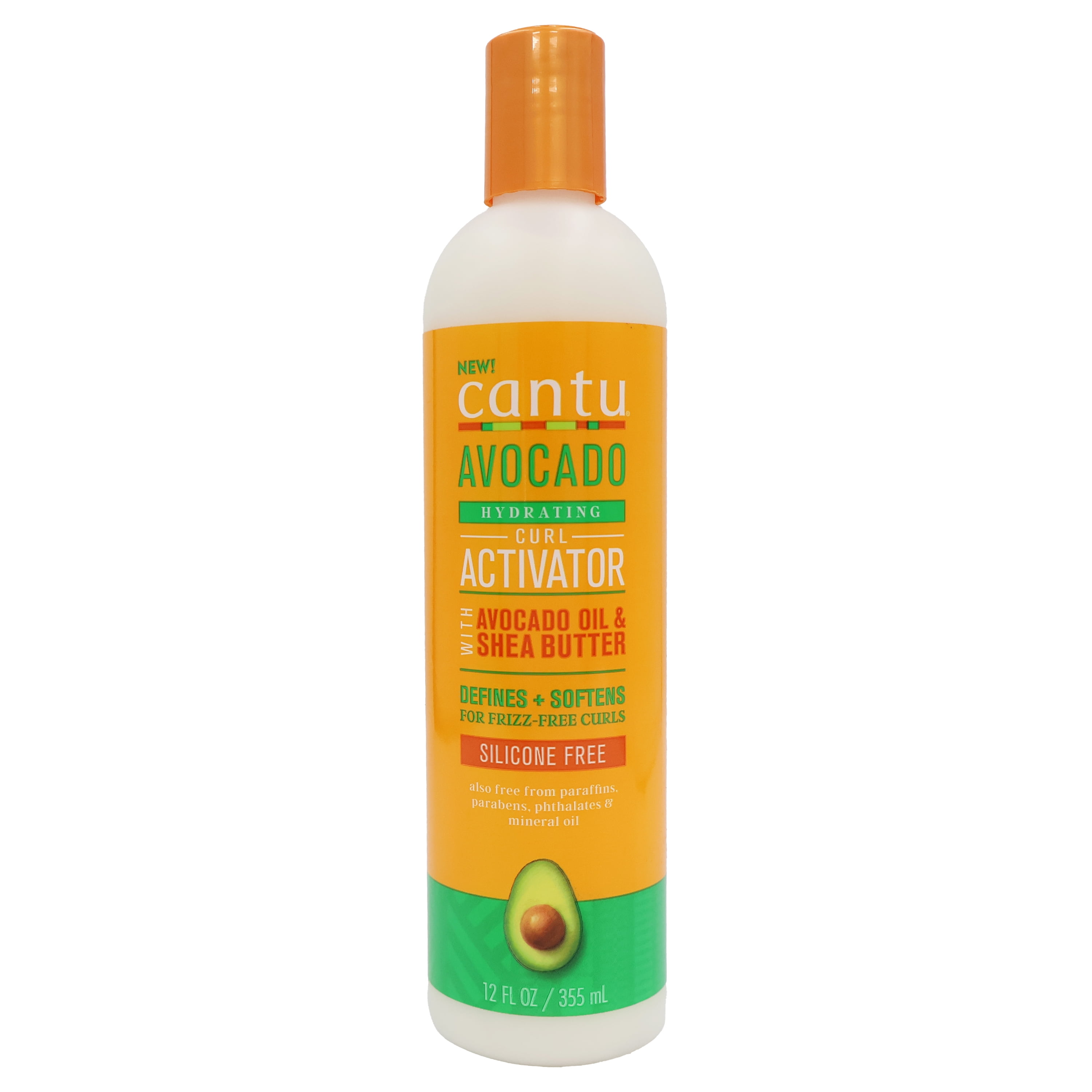 Cantu Avocado Curl Activator Cream, 12 Oz., Pack of 2 - Walmart.com