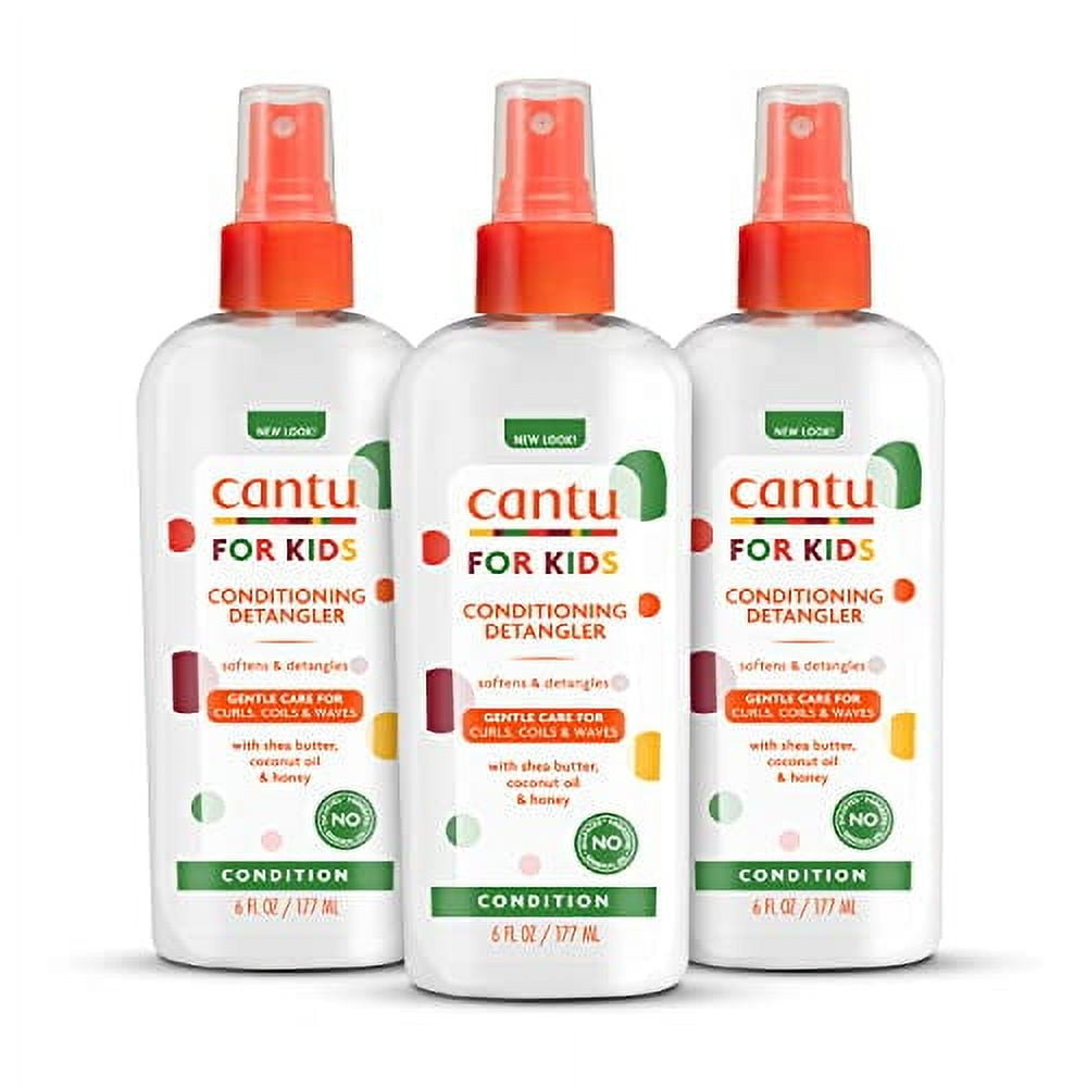 Cantu Care for Kids Paraben & Sulfate-Free Conditioning Detangler with ...