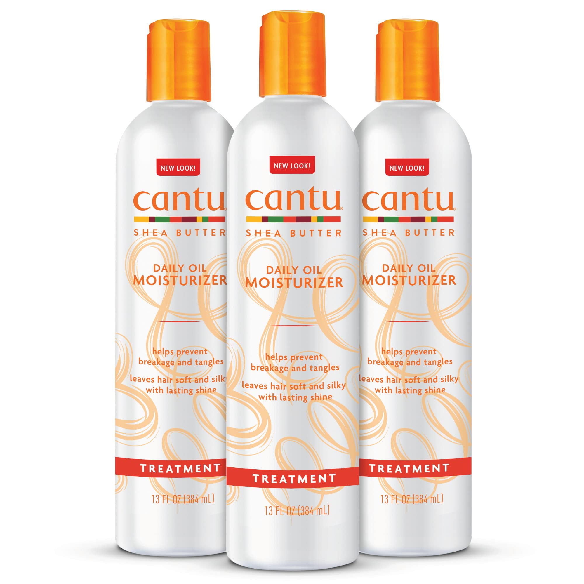Cantu Daily Oil Moisturizer with Shea Butter, 13 fl oz (Pack of 3 ...