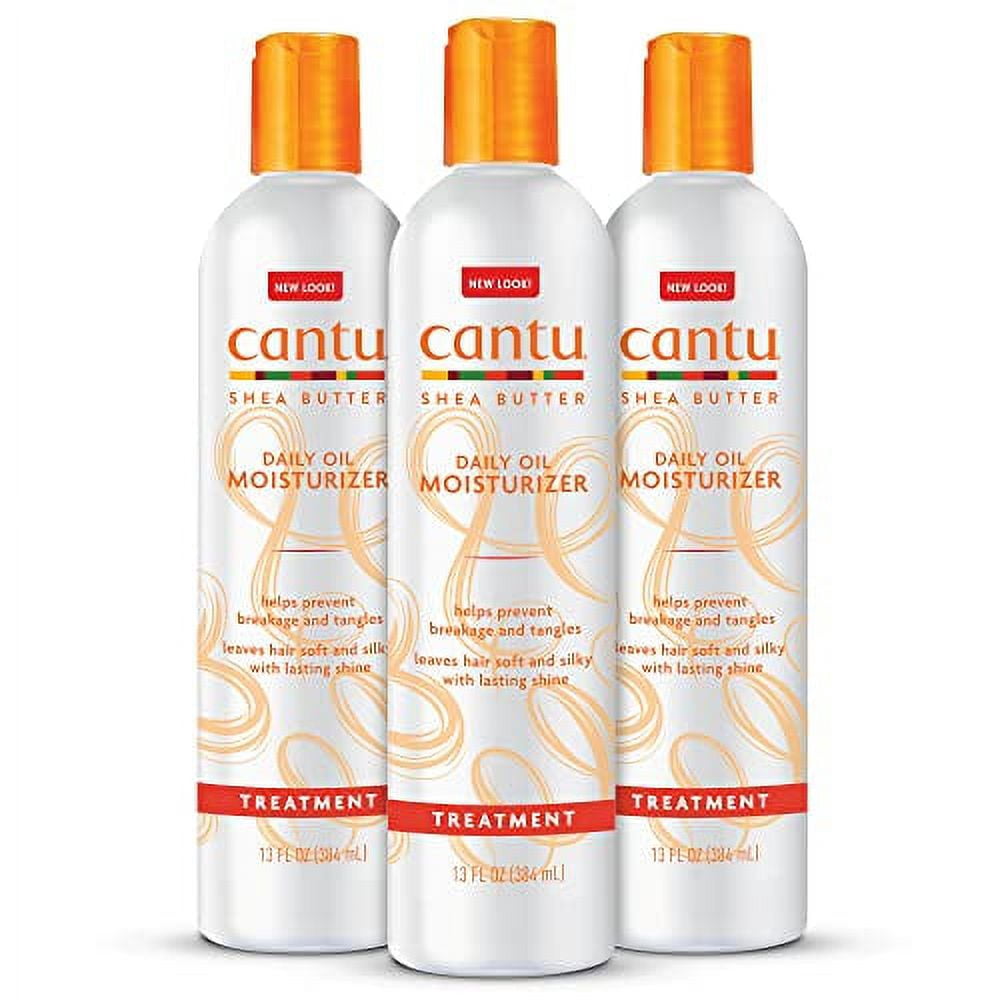Cantu Daily Oil Moisturizer with Shea Butter, 13 fl oz (Pack of 3 ...